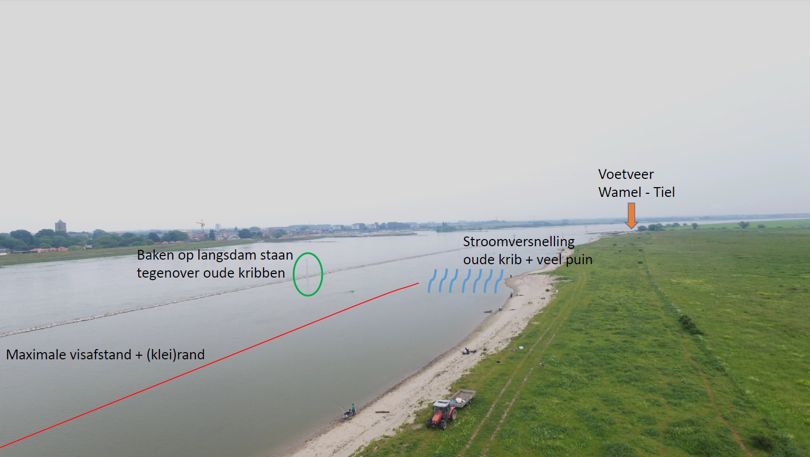 Vissen achter de langsdam - Langsdammen Waal - Vis & Water - Midden ...